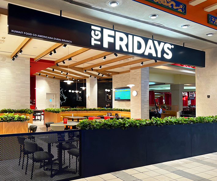 TGI Fridays opens it’s first new restaurant design in Dubai, UAE at Ibn ...
