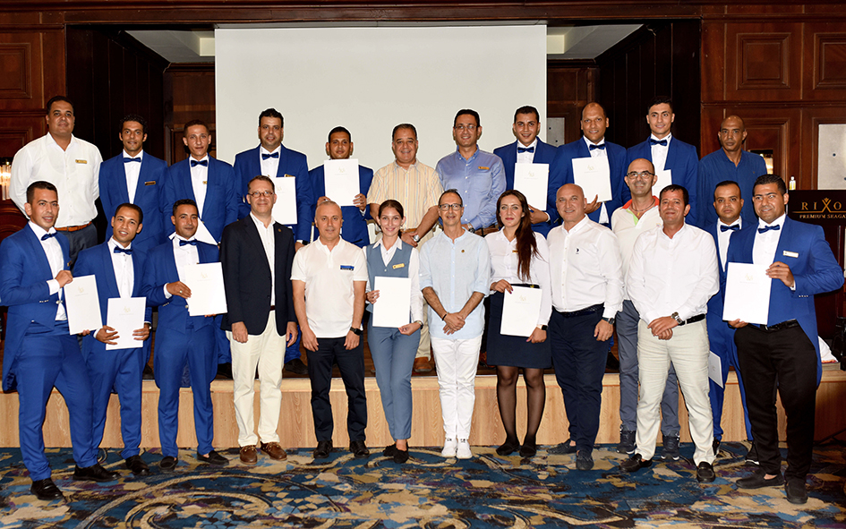 First Ever Butler Training Program In Sharm El Sheikh by Rixos Hotels ...