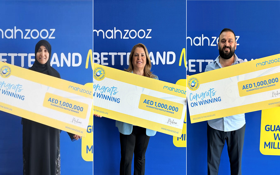 Arabs strike lucky with Mahzooz: Emirati, Lebanese, and Syrian winners claim AED 1,000,000 each ...