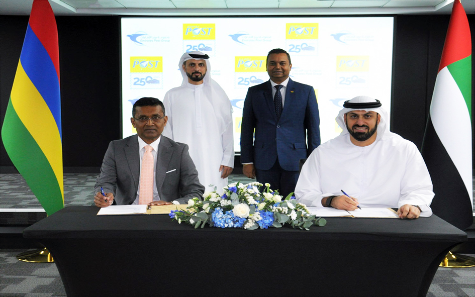 Emirates Post Group Signs MoU with Mauritius Post to Boost Cooperation ...