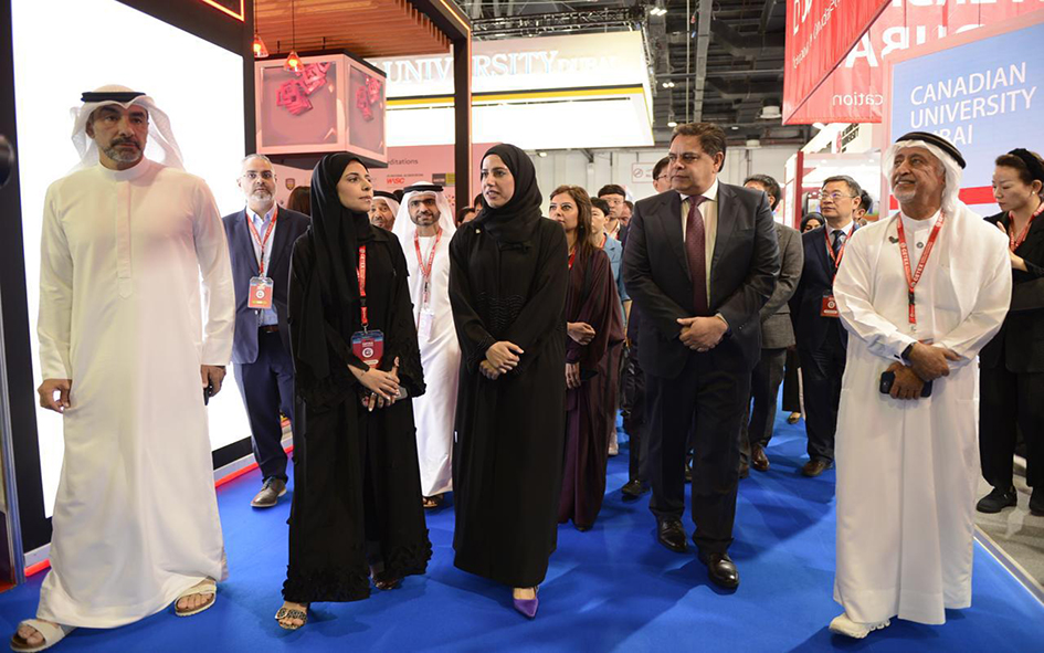 KHDA Director General Aisha Abdulla Miran inaugurates GETEX Spring 2024 ...
