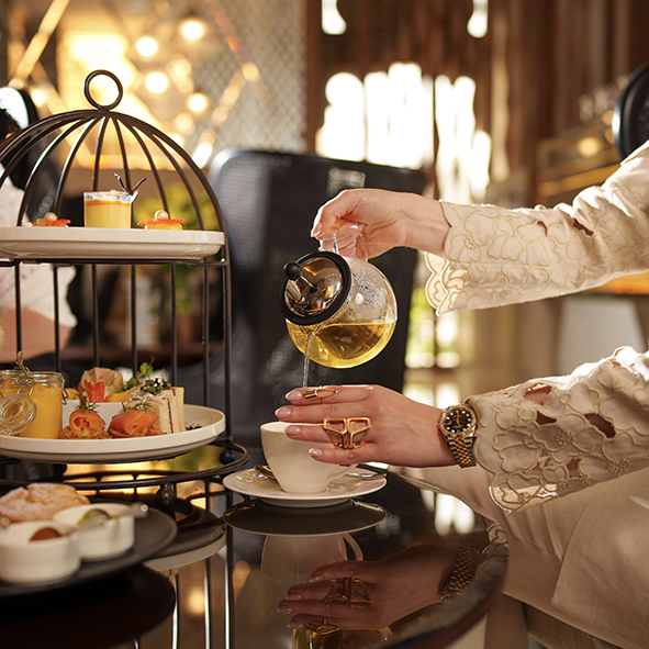 Experience Mango High Tea Bliss at The Tea Room - Pan Time Arabia