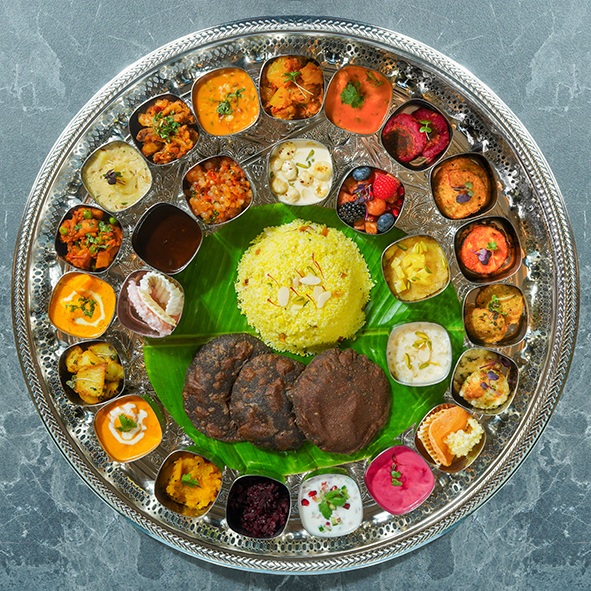 Zordaar Celebrates Navratri with Massive Thali Serving 28 dishes ...