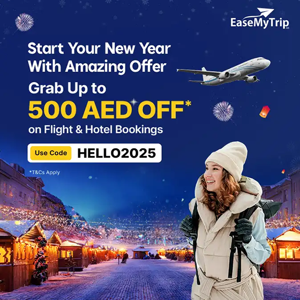 EaseMyTrip’s Year-End Sale.. Start 2025 with Big Savings on Flights and ...