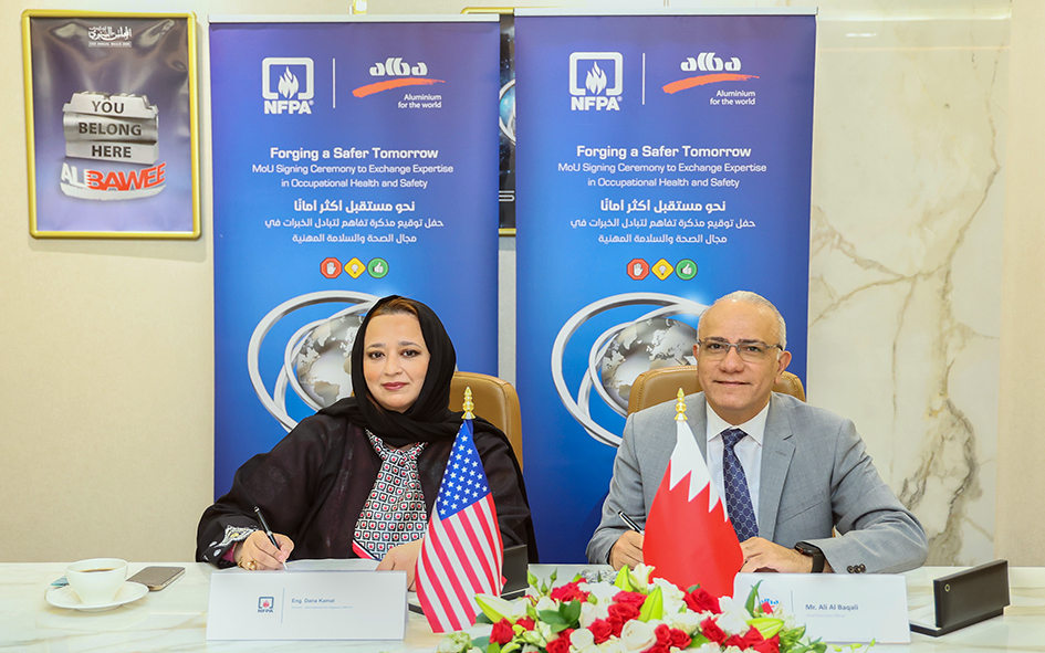 Alba Signs MoU with NFPA to Strengthen Fire Safety and Occupational ...