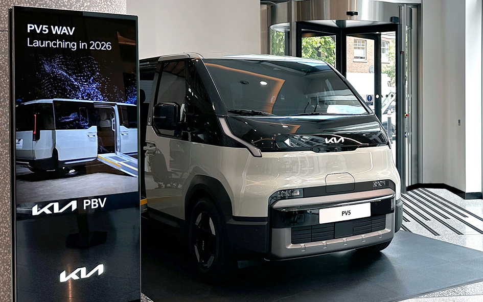Introducing Kia PV5 WAV.. A New Era of Wheelchair Accessible Electric Vehicles - Pan Time Arabia